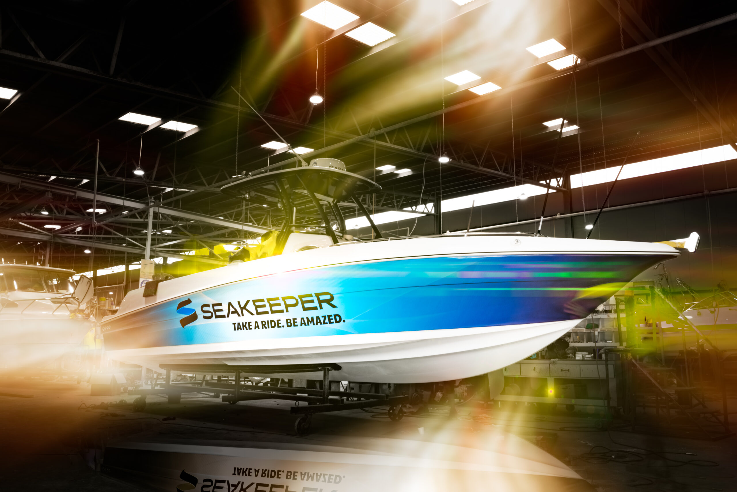 New boat, same exceptional Seakeeper stability | Twin Disc Pacific